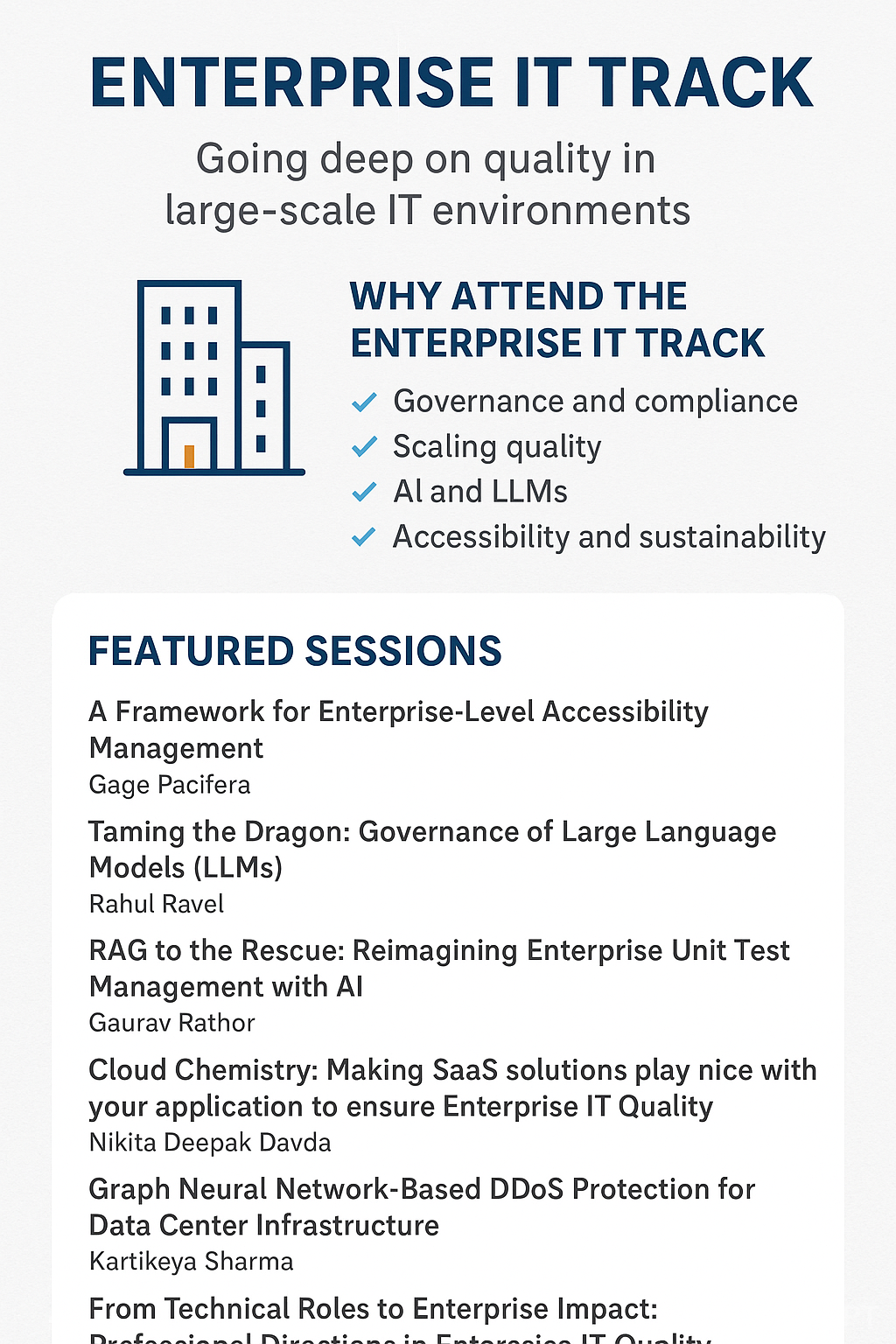 Enterprise IT Meta-Track at PNSQC 2025 – Quality at Scale Pacific NW ...